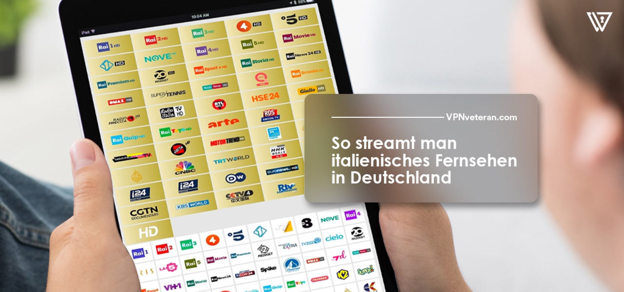 Italienisches Fernsehen in Deutschland streamen: So geht's EASY! 🍕