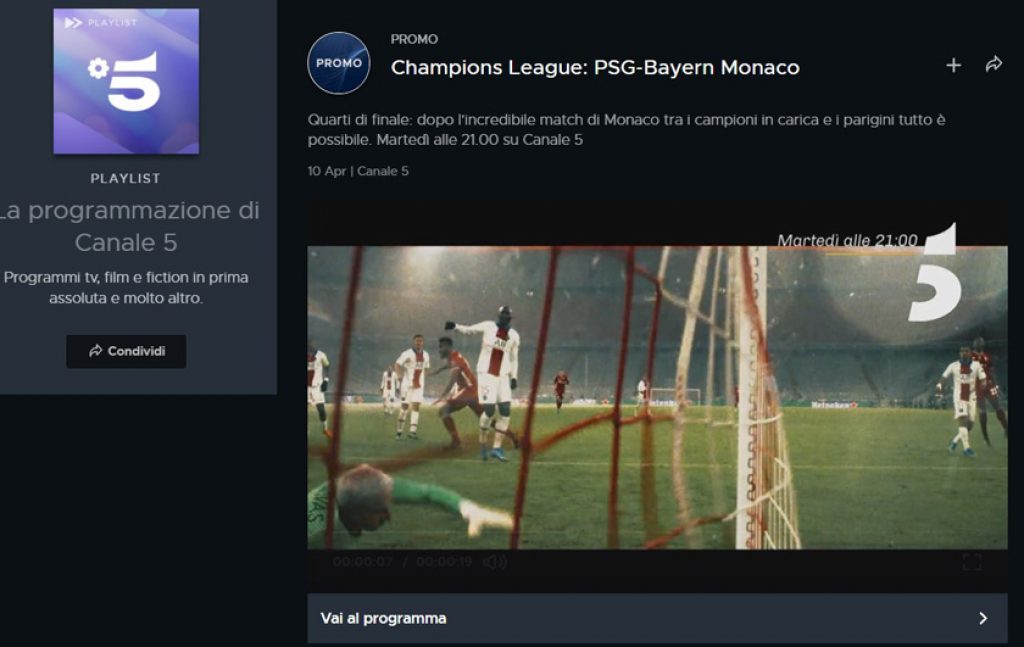 Canale 5 Streaming Estero: come accedere con una VPN