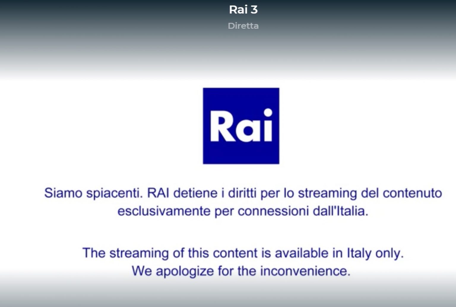 Come vedere Rai 3 streaming all'estero 2024 | VPNveteran.com